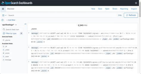 Stream Vpc Flow Logs To Amazon Opensearch Service Via Amazon Kinesis Data Firehose Aws Big