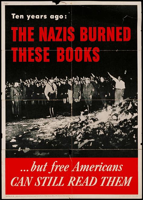 Ten Years Ago The Nazis Burned These Books But Free Americans Can