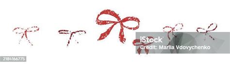 크레용 라인 빨간 리본 아이 연필 낙서 그림 와 선물 장식 와 디자인 요괴 아이 같은 간단한 스트로크 위한 즐거운 크리스마스 축하 깜짝 상징을위한 귀여운 스크래치 스타일