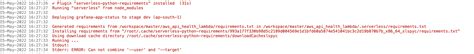 Unable To Create Lambda Function Using Server Less From Bamboo Build Tool · Issue 699