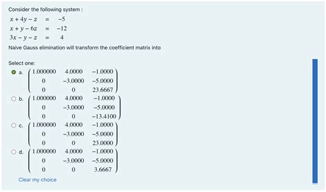 Solved Consider The Following System Chegg