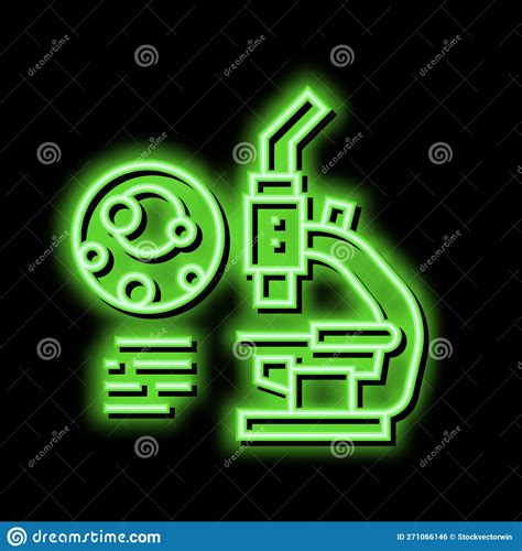 Uric Analysis On Gout Neon Glow Icon Illustration Stock Vector