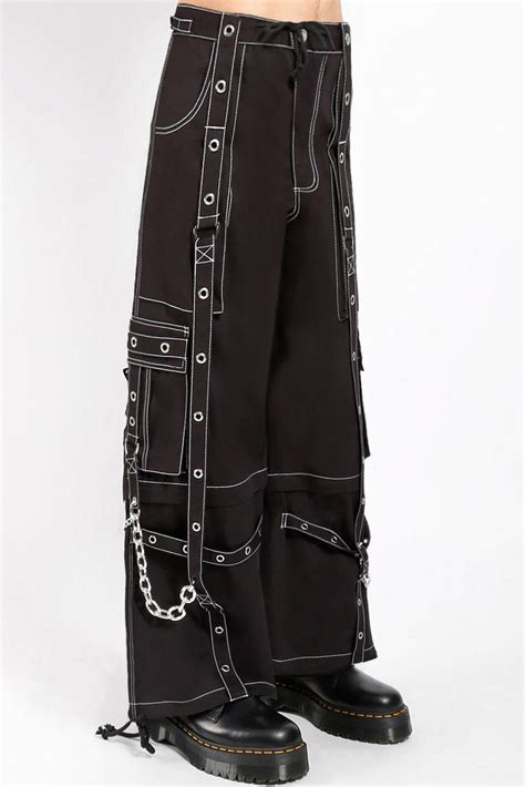 Tripp Nyc Freedom Pants Blackwhite Vampirefreaks