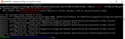 Build Lilygo T Picoc Error Invalid Micropy Board Specified Lilygo T Picoc Issue