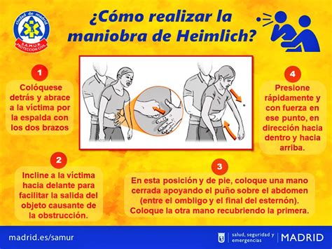 Cómo Actuar En Caso De Atragantamiento De Adultos Niños As Y Bebés