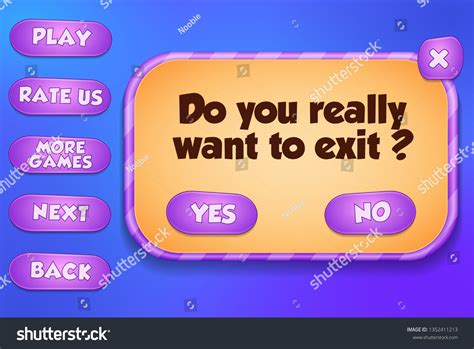 Modern Casual Game Ui Kit Images Stock Photos Vectors Shutterstock