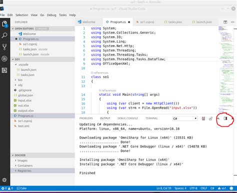 Fsi How To Display VS Code Output Window To Side Rather Than Below Stack Overflow