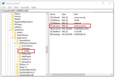 How To Attach To A Different Solidworks Pdm Archive Server Location