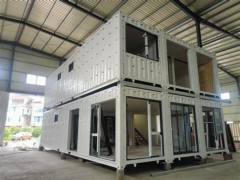 China Three Bedrooms Two Stories Modular Prefab Container House Factory And Manufacturers Hk