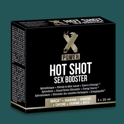 Complément Alimentaire Hot Shot Sex Booster X Power