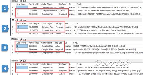 德瑞克SQL Server 學習筆記 SQL Server Enable optimize for ad hoc workloads