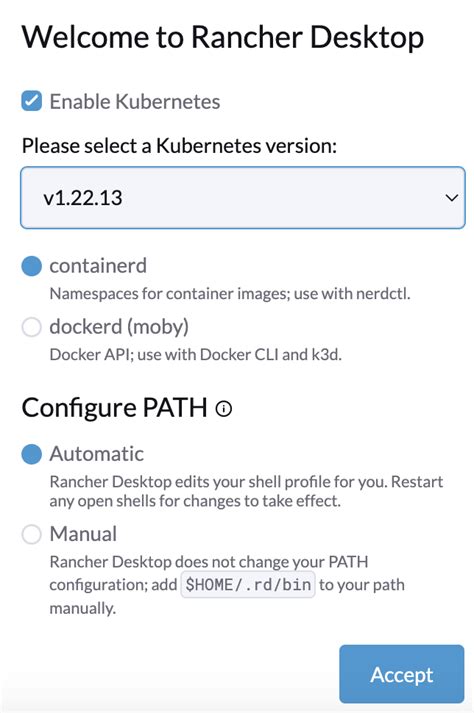 cannot set k8s version on first run · issue 2927 · rancher sandbox