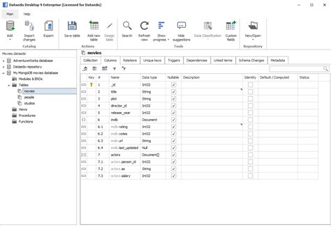 How To Create An Er Diagram For Mongodb Dataedo Tutorials