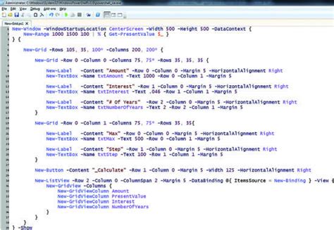 Msdn 杂志：windows Powershell 与 Wpf 使用 Windows Powershell 构建 Wpf 应用程序的奥秘 Microsoft Learn