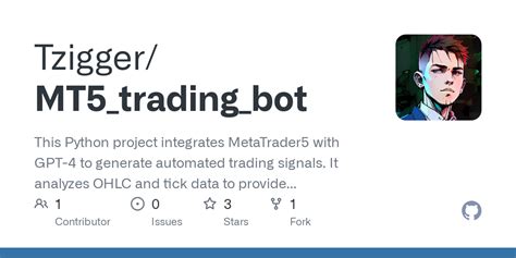 github tzigger mt5 trading bot this python project integrates