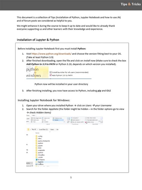 Opensap Pyhton1 Tipstrick Pdf Directory Computing Python Programming Language