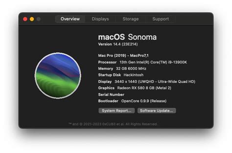 Hackintosh UEFI MSI B760 13900K This Repo Contains Configuration And