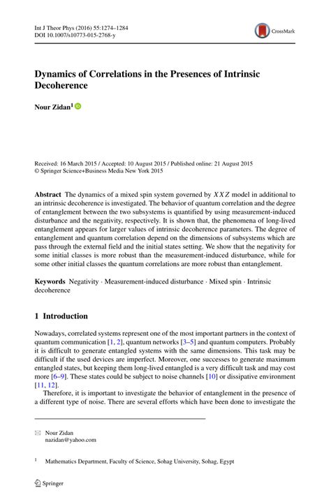 Pdf Properties Of Two Two Level Atoms Interacting With Intensity