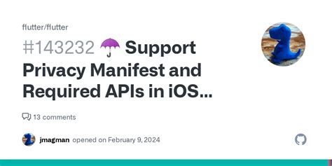 ☂️ Support Privacy Manifest And Required Apis In Ios And Macos · Issue