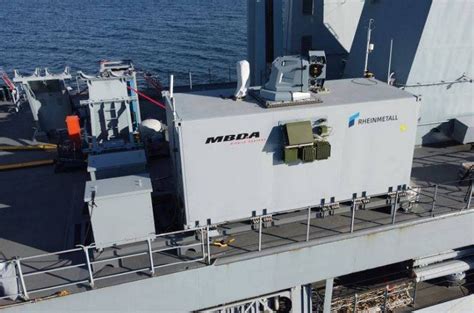 Bundeswehr Concludes Laser Weapon Trials At Sea Seawaves Magazine