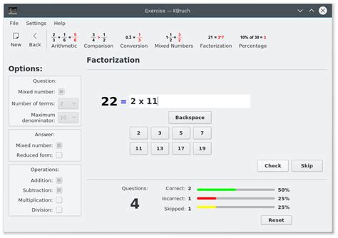Exercise Factorization