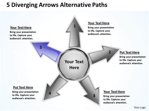 5 Diverging Arrows Alternative Paths Charts And Powerpoint Templates Powerpoint Shapes 5 Diverging Arrows Alternative Paths Charts And Powerpoint Templates Powerpoint Shapes