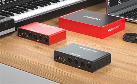 Digitallife Umb06 4i 4o Midi Thru Box With 2i 4o Midi Merge Midi Usb Interface