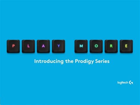 Logitech G Announces New Prodigy Gaming Series