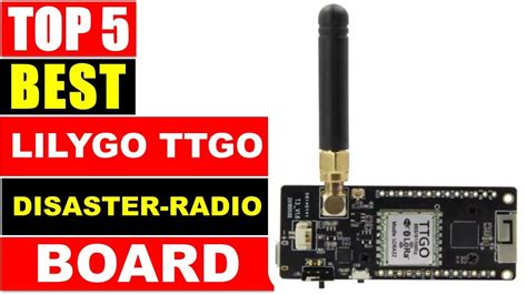 BEST Lilygo TTGO Disaster Radio LoRa32 V2 1 Development Board In 2025 YouTube