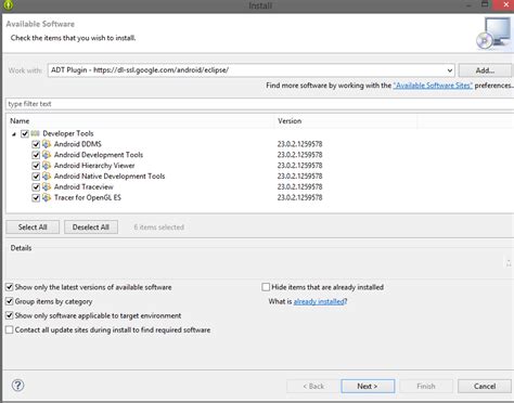Eclipse Community Forums Eclipse Website How To Update Eclipse Adt Bundle Revision 22 To 23