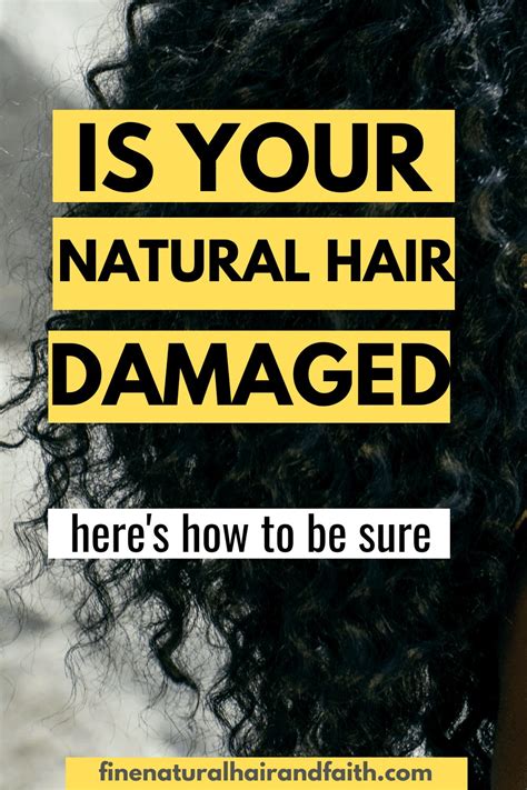 How To Tell If Your Natural Hair Is Damaged 20 Signs