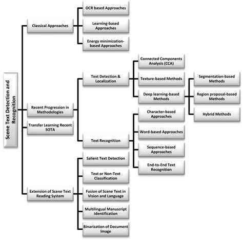 Shows Summary Of The Survey On Scene Text Detection And Recognition