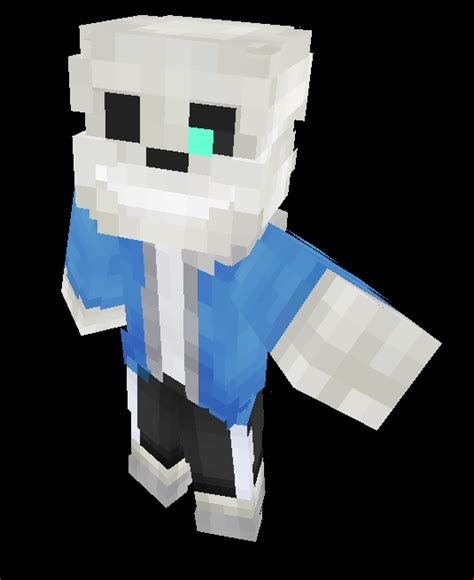 Undertale Sans Minecraft Skin