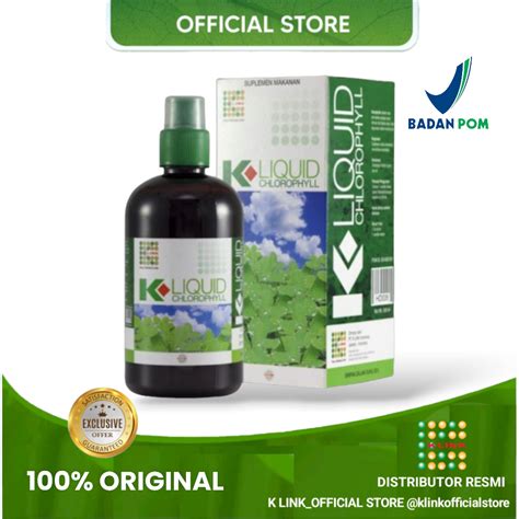 Jual Klorofil K Liquid Chlorophyl Klorofil K Link Shopee Indonesia