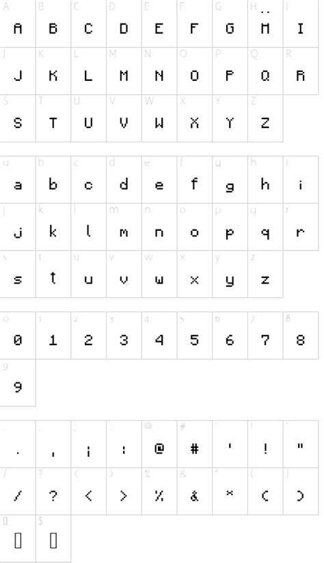 Minecraft Pl Font Regular Font Details
