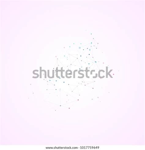 Lines Connecting Creative Grid Points On Stock Vector Royalty Free 1017759649 Shutterstock