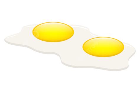 계란 후라이 두 개와 노른자 벡터 계란 후라이 계란 볶은 것 Png 일러스트 및 벡터 에 대한 무료 다운로드 Pngtree