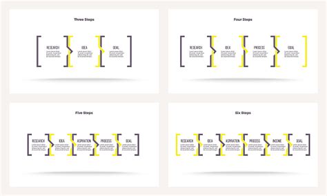 비즈니스 인포그래픽 3 4 5 6 단계 옵션 섹션 배너 벡터 템플릿입니다 6에 대한 스톡 벡터 아트 및 기타 이미지 6