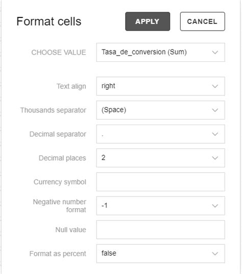 error conversion rate flexmonster