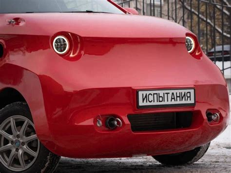 최근 공개된 러시아 최초 전기차 모델 자동차와 생활 네모판