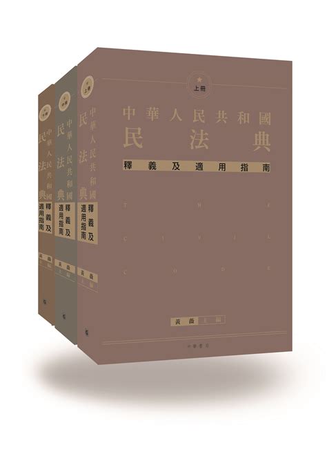 中華人民共和國民法典釋義及適用指南（全三冊）