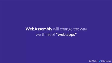 React Powered By Webassembly Ppt