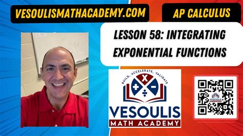Ap Calculus Lesson 58 Integrating Exponential Functions Youtube