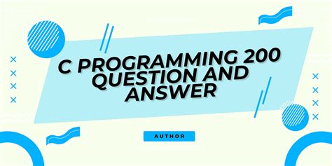 Interview Questions And Answers In C Programming Language