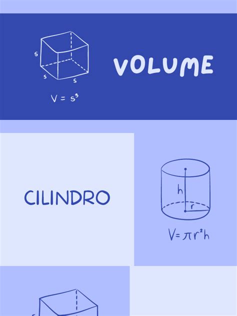 Area And Volume Math Word Problems Presentation In Blue Hand Drawn Style Pdf