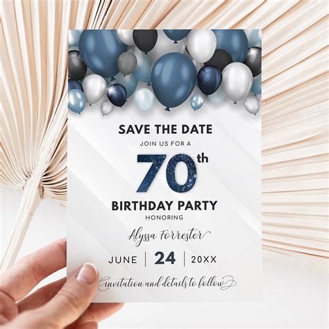 Save The Date Birthday Images
