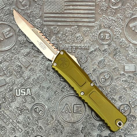 Microtech Combat Troodon Interceptor Gen Iii Od Green Stonewash