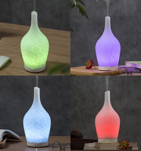 Sixu Led 밤 빛 유리 미니 아로마 디퓨저 태국 아로마 디퓨저 가습기 Buy 미니 기관총아로마 디퓨저 가습기아로마 디퓨저 태국 Product On