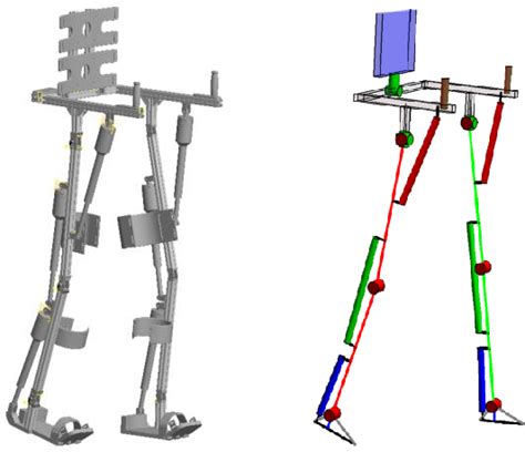 Figure 1 From Design And Simulation Of A Lower Limb Exoskeleton With Linear Electric Actuators