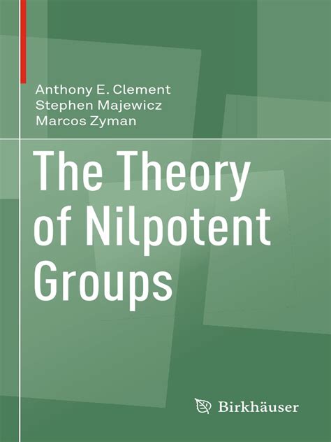Anthony E Clement Stephen Majewicz Marcos Zyman Auth The Theory